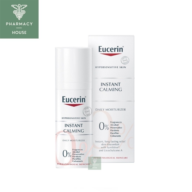 //ของแท้ฉลากไทย// Eucerin Instant Calming Daily Moisturizer 50 ml ...