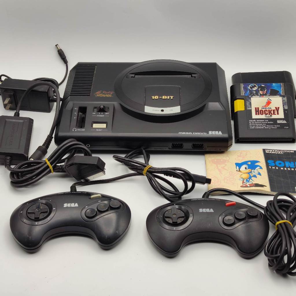 SEGA MEGA DRIVE RGB 1601-09 France [JUNK] ไม่ได้เทส เสีย ตามสภาพ สภาพดู ...