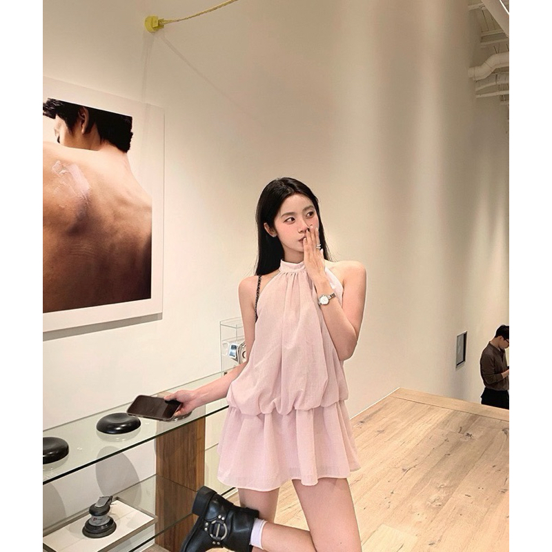 kloset A - เสื้อตัวยาวมีเชือกผูกโบว์ | Shopee Thailand