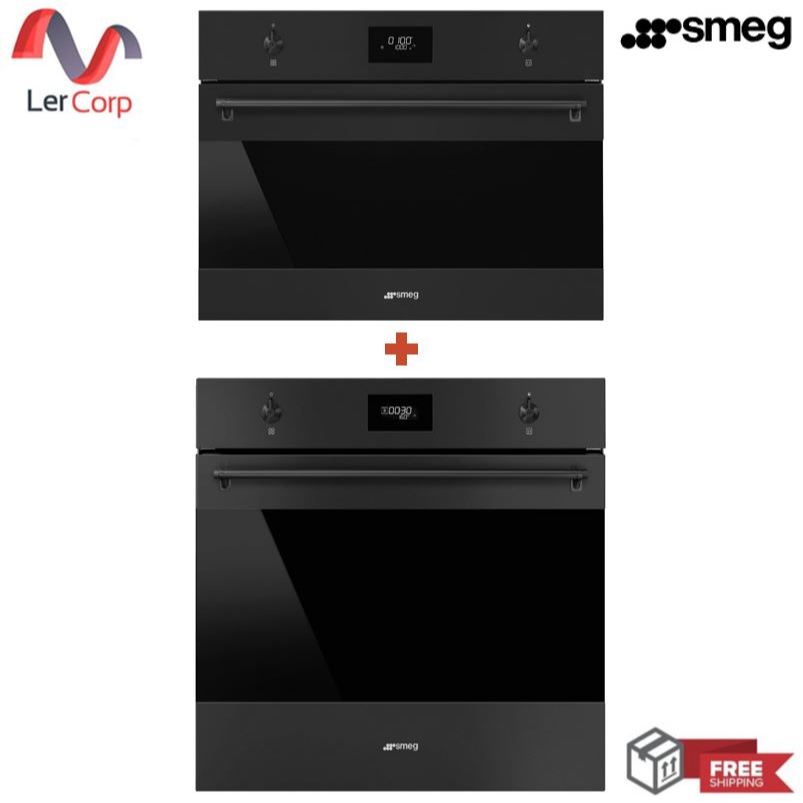 (Smeg) เตาอบ รุ่น SF6301TN+ เตาย่างผสมเตาอบไมโครเวฟ รุ่น SO4301M0N ...