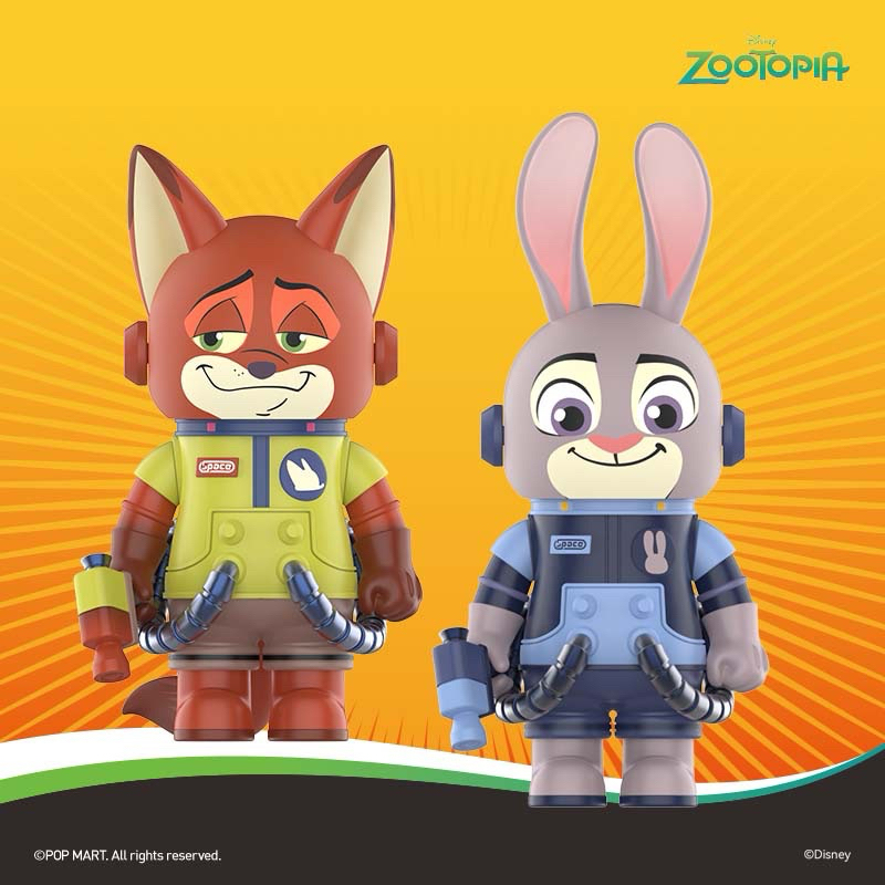 📍พรีออเดอร์📍POPMART MEGA SPACE MOLLY 100% Zootopia Series Figures ...