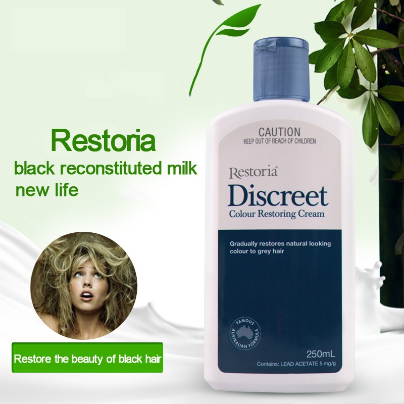 พร้อมส่ง Restoria Discreet Colour Restoring Cream 250ml Restoria ครีมทา ...