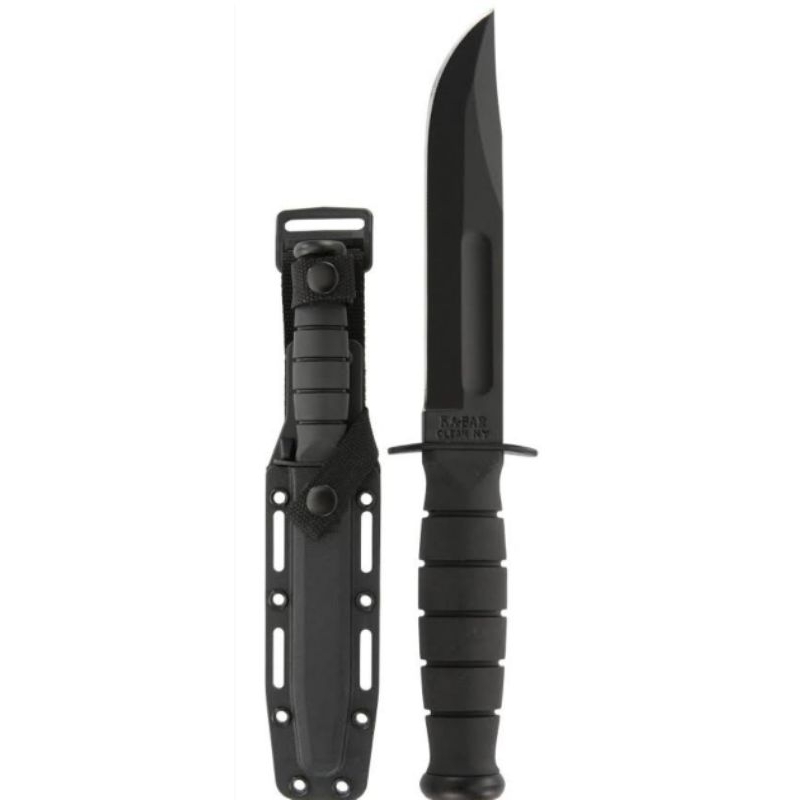มีด Mini Ka-Bar ด้ามยาง ปลอกKydex (1258) | Shopee Thailand