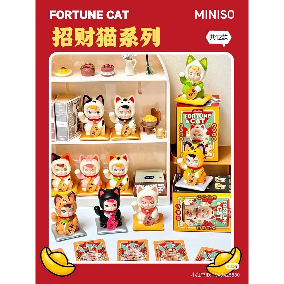 🌈 SamSam 🌈 SamSam Fortune Cat Molly กล่องสุ่ม จากPawart | Shopee Thailand