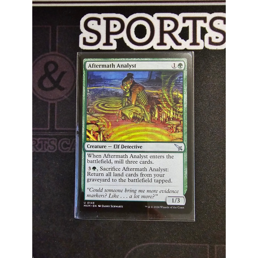 การ์ด Magic the Gathering : Aftermath Analyst รุ่น Murders at Karlov ...