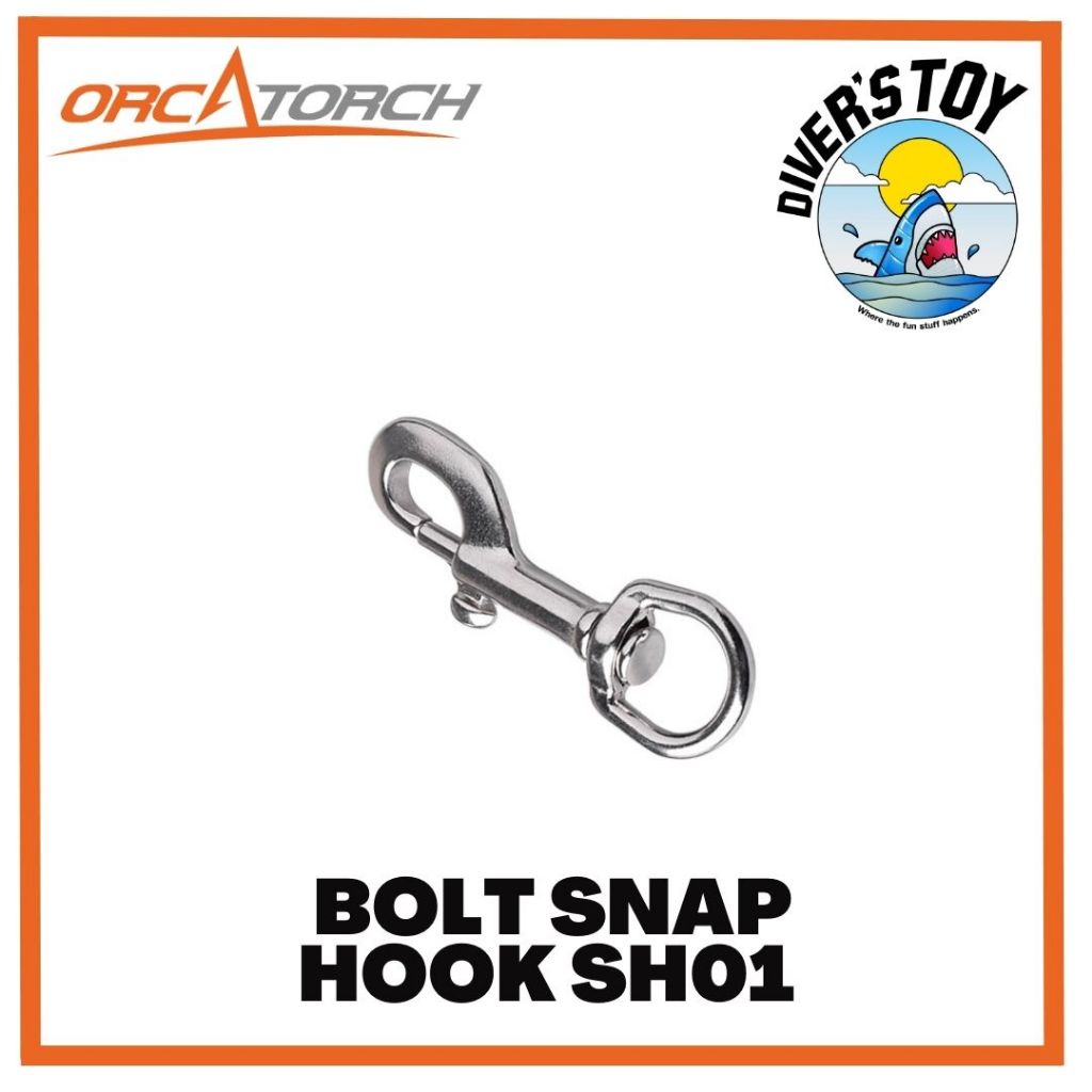 Bolt snap hook OrcaTorch รุ่น SH01 Bolt Snap | Shopee Thailand