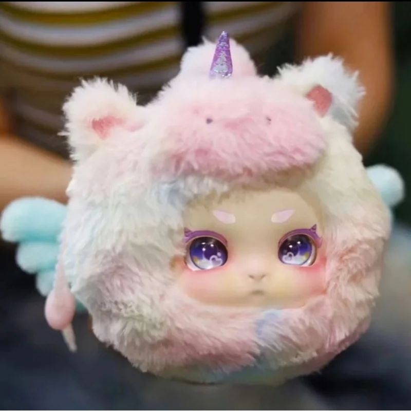 (แบบสุ่ม) เป๋าตุ๊กปุย LOKIKI Workplace Animal Life Record Series Plush ...