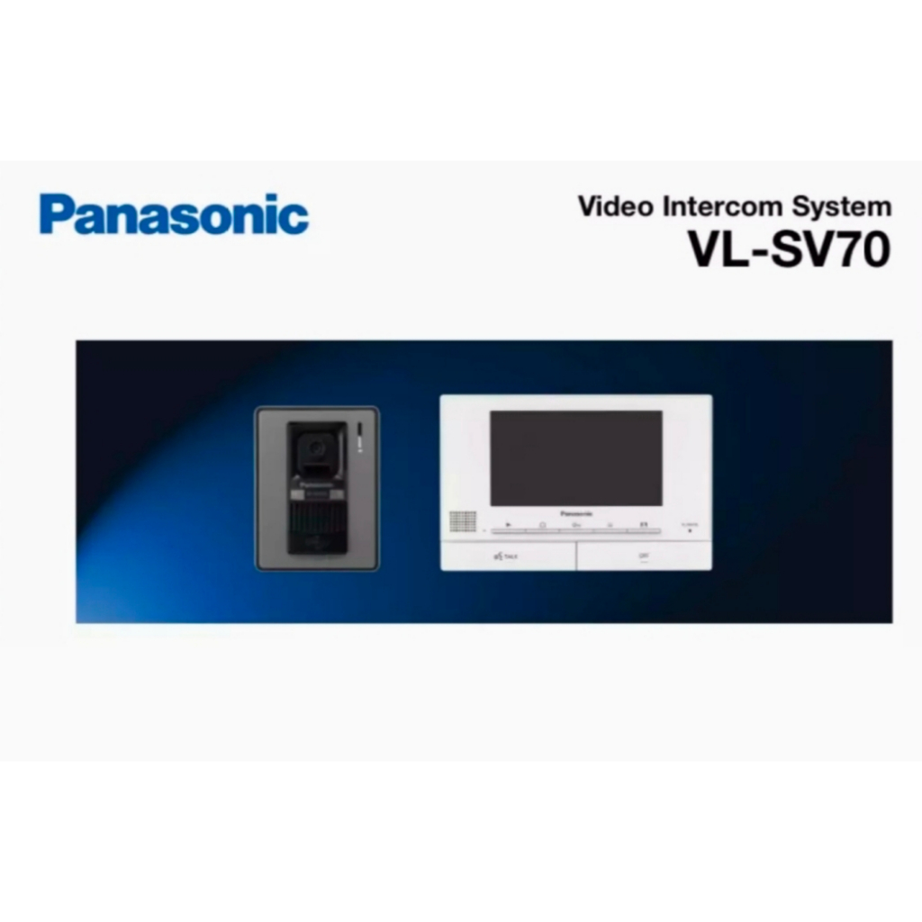Panasonic Video Intercom วิดีโออินเตอร์คอม VL-SV70 | Shopee Thailand