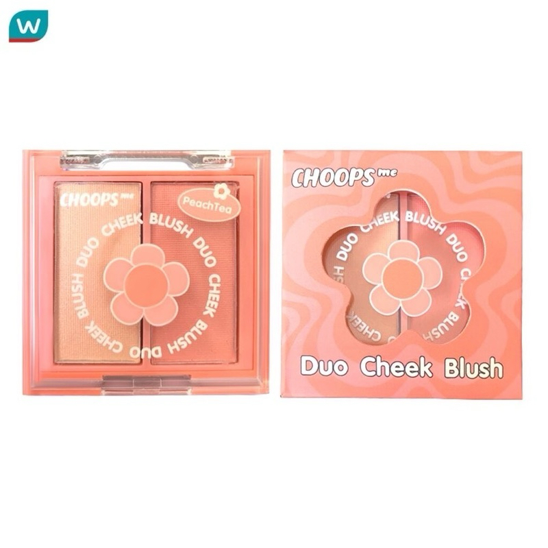 Choops จุ๊ปส์ มี ดูโอ ชีค บลัช 4.5ก. พีชที | Shopee Thailand