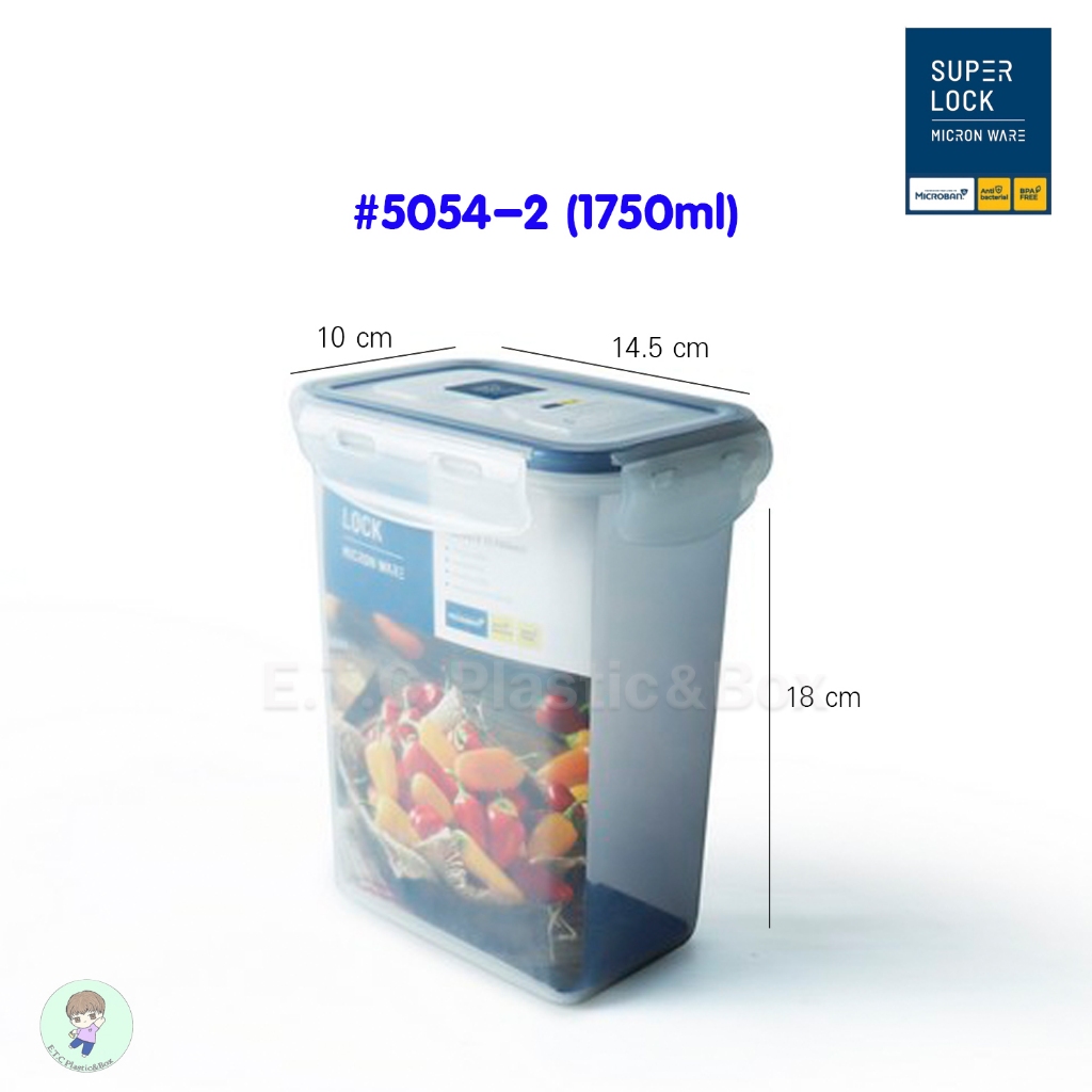 SuperLock ของแท้ 100% กล่องใส่อาหาร กล่องถนอมอาหาร กล่องสูญญากาศ ปราศจากสารก่อมะเร็ง เข้า ...