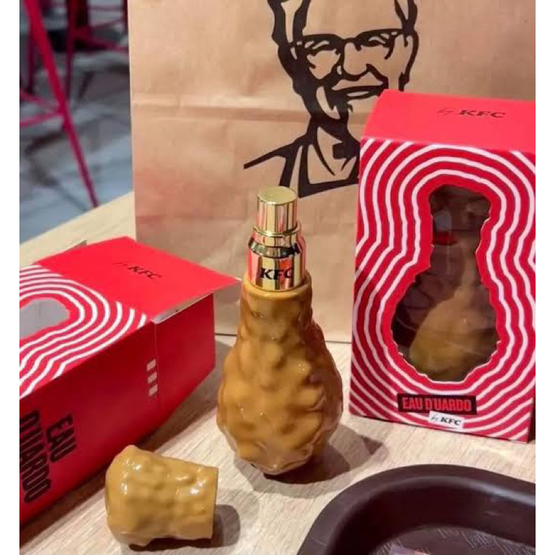 แบ่งขายน้ำหอมแบรนด์เนมแท้ น้ำหอมน่องไก่ทอด KFC Eau D'uardo | Shopee ...