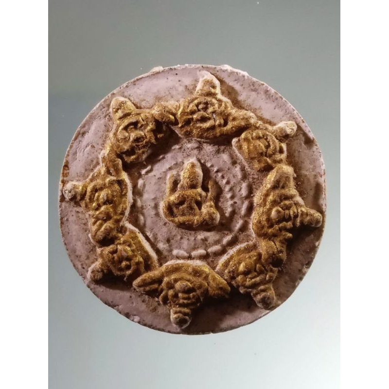 Antig Super 3516 พระเทวราชโพธิสัตว์จตุคามรามเทพ เนื้อว่านขาวปัดทอง รุ่นเงินไหลมา | Shopee Thailand