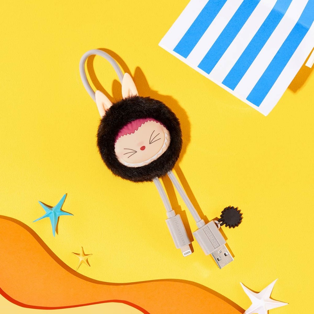 ของแท้100%/แบบสุ่ม /สายชาร์จ Labubu THE MONSTERS Enchanted by the ...