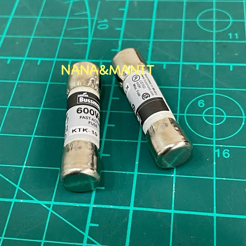 KTK-10 FUSE 10A EATON ราคาต่อ 1 ชิ้น พร้อมส่งในไทย | Shopee Thailand