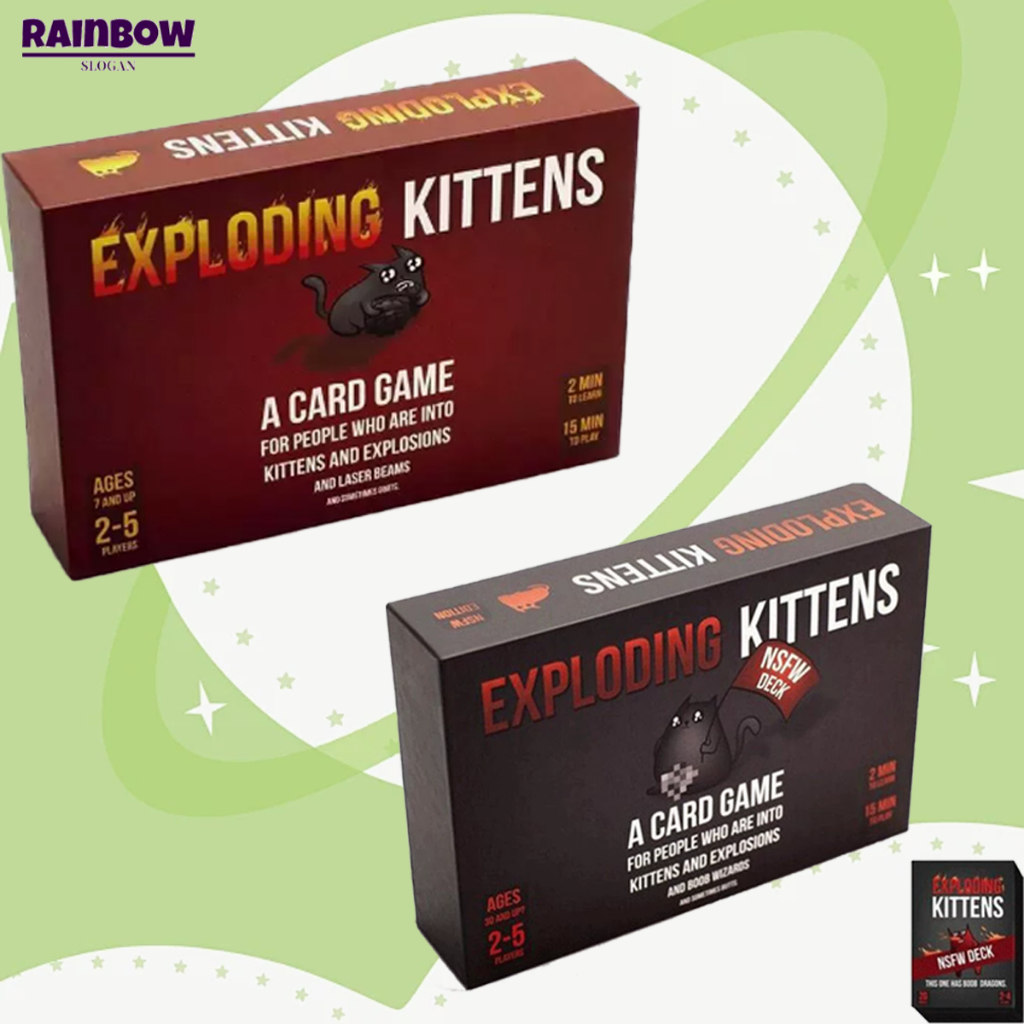 Exploding Kittens Card Game-Party Pack Exploding / Imploding ... Exploding Kittens Card Game-Party Pack Exploding / Imploding ...