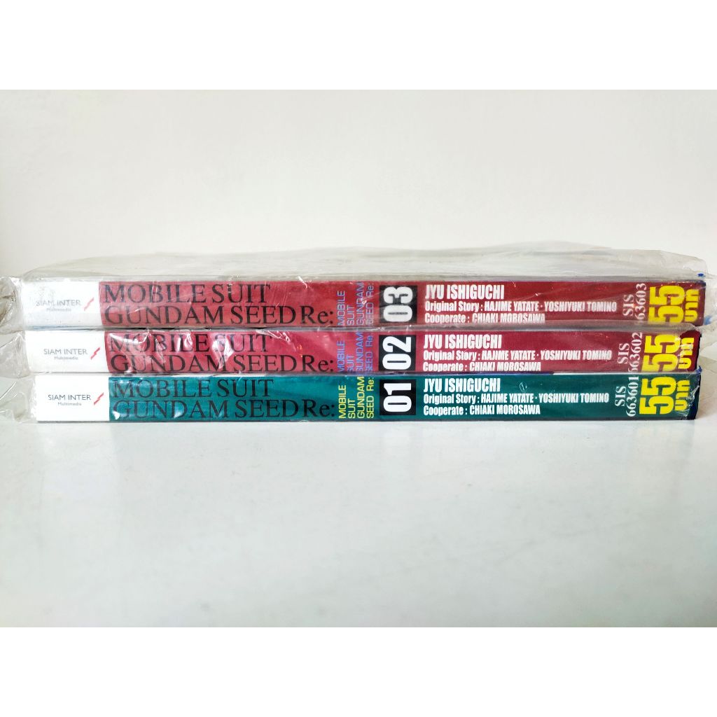 Mobile Suit Gundam SEED Re: ยกชุด เล่ม 1-3 จบ มือ1 ในซิล แต้มสี | Shopee Thailand