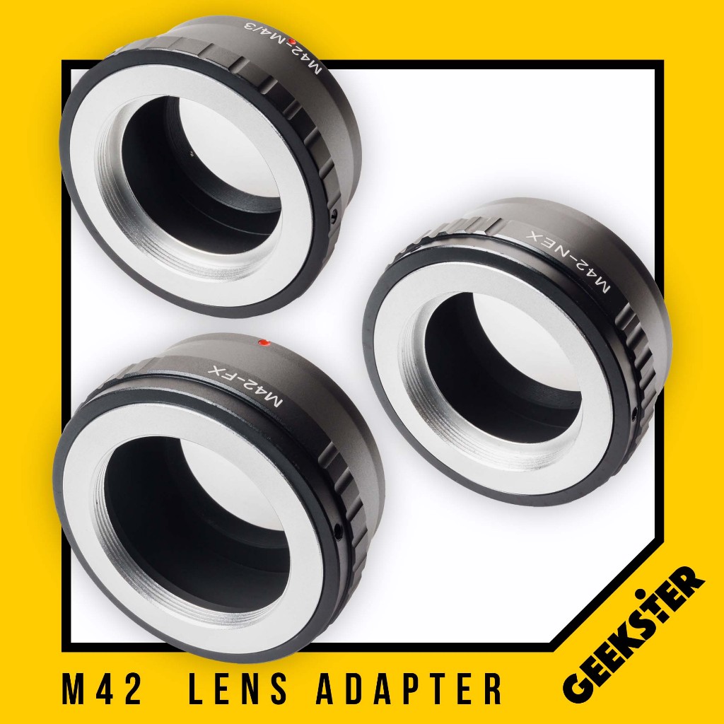 เมาท์แปลง M42 Mount Lens Adapter ( M42-FX / M42-NEX / M42-m43 , m4/3 Takuma Helios ) | Shopee ...