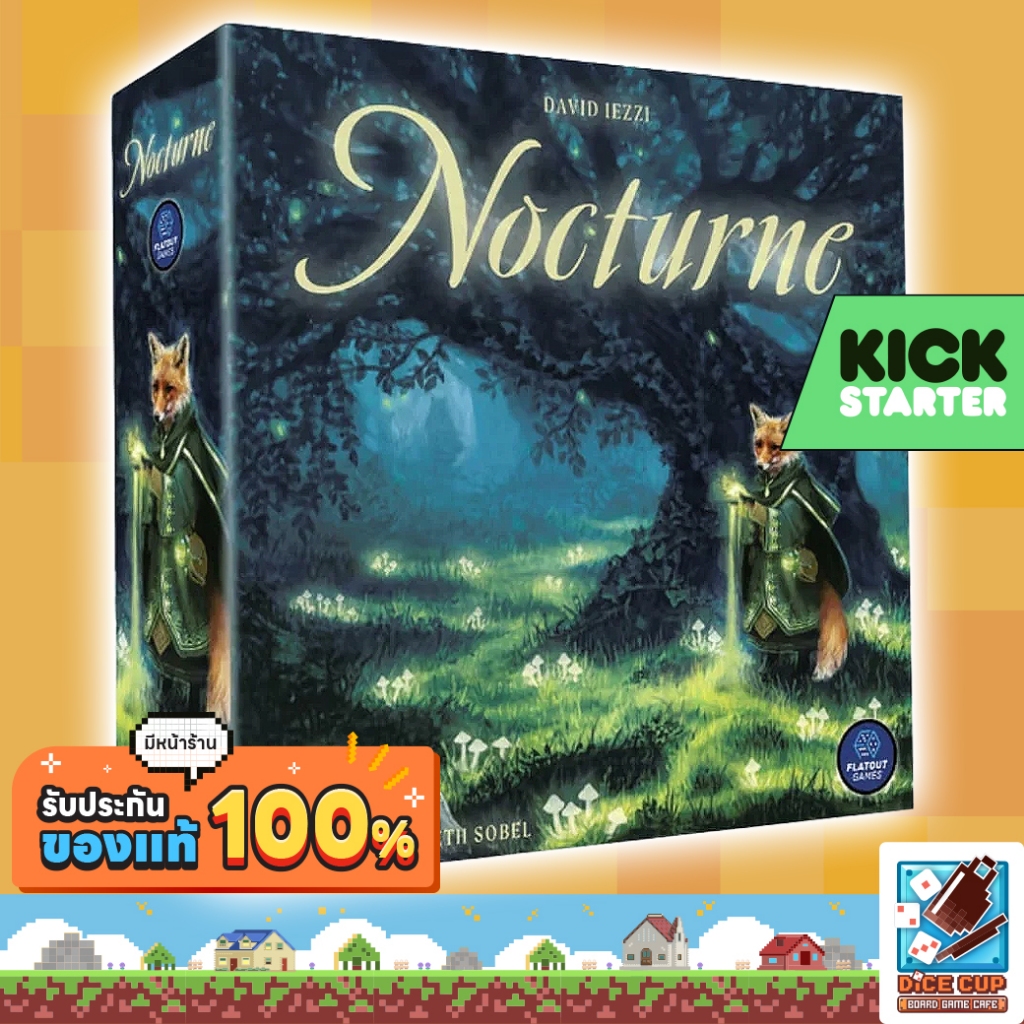 [ของแท้] Nocturne Kickstarter Board Game | Shopee Thailand