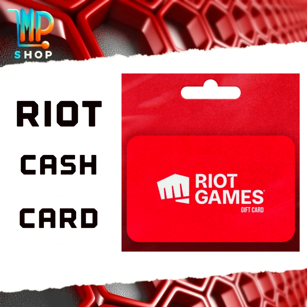 บัตรเติม RIOT_จัดส่งทางแชทได้เลย | Shopee Thailand