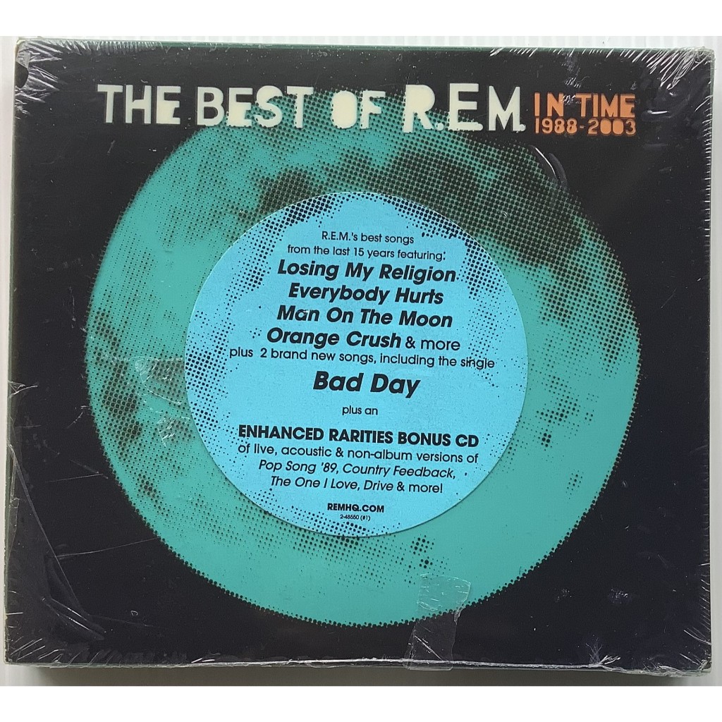 2 CD ซีดีเพลงวินเทจ REM R.E.M. อัลบั้ม The Best Of R.E.M. In Time 1988 ...