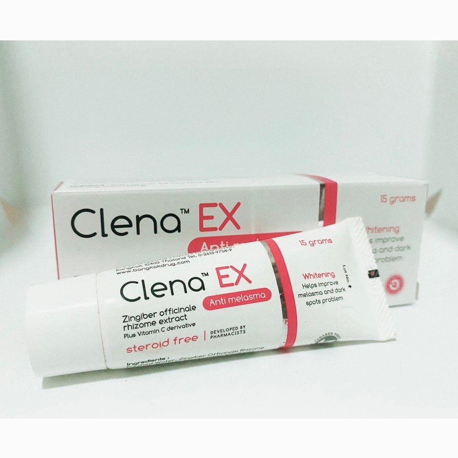 Clena Ex Anti melasma คลีน่าเอ็กซ์ แอนตี้เมลาสม่า 15 กรัม | Shopee Thailand