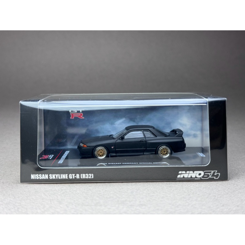 Nissan Skyline GTR R32 Black Scale 1:64 ยี่ห้อ Inno 64 | Shopee Thailand