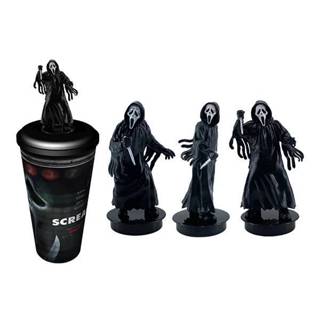 Scream topper ghostface ท็อปเปอร์แก้วน้ำหนัง Scream | Shopee Thailand