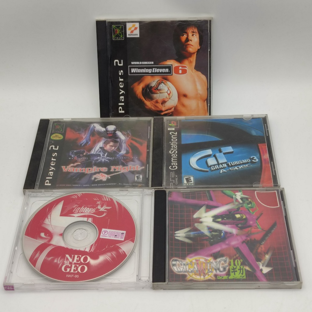 PS2 DC Neogeo CD รวม 5 เกม [bootleg] แผ่นก๊อป King of Fighters ...
