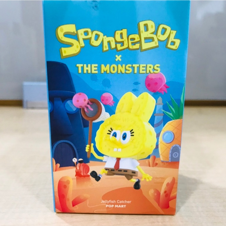 POPMART SpongeBob x The Monsters Jellyfish Catcger | Shopee Thailand