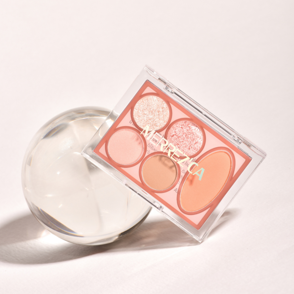 Merrezca Eye & Cheek Color Palette พาเลตตา 2in1 อายแชโดว์และบลัชออนใน ...