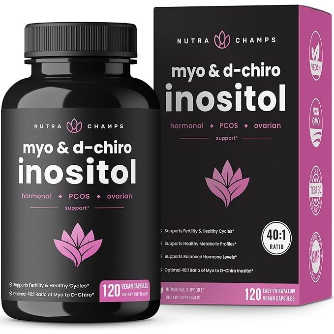 NutraChamps Myo-Inositol&D-Chiro Inositol Supplement Powder Enhanced ...