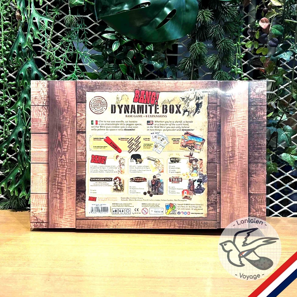 BANG Dynamite Box ห่อของขวัญฟรี [Boardgame] | Shopee Thailand