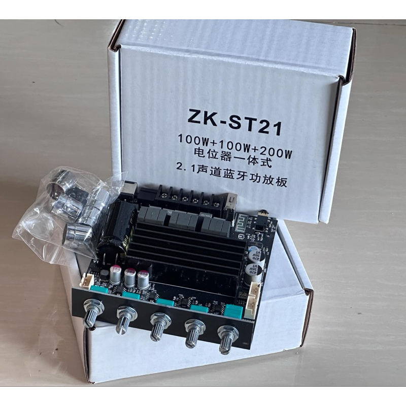 แอมป์zk st21 100w+100w+200w แท้100% สินค้าพร้อมส่งในไทย | Shopee Thailand