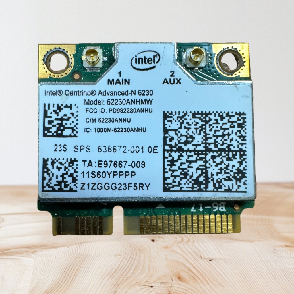 การ์ด ไวเลส ไวไฟ card wifi wireless notebook pc agn ac bg bluetooth 2 ...