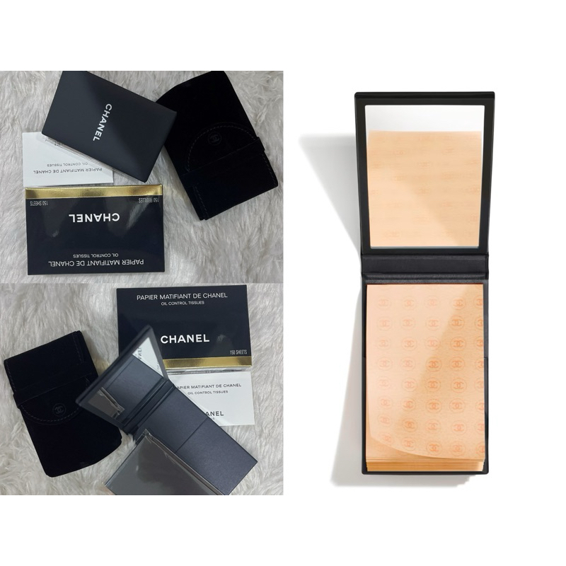 chanel papier matifiant de chanel oil control tissuesกระดาษซับหน้า ...