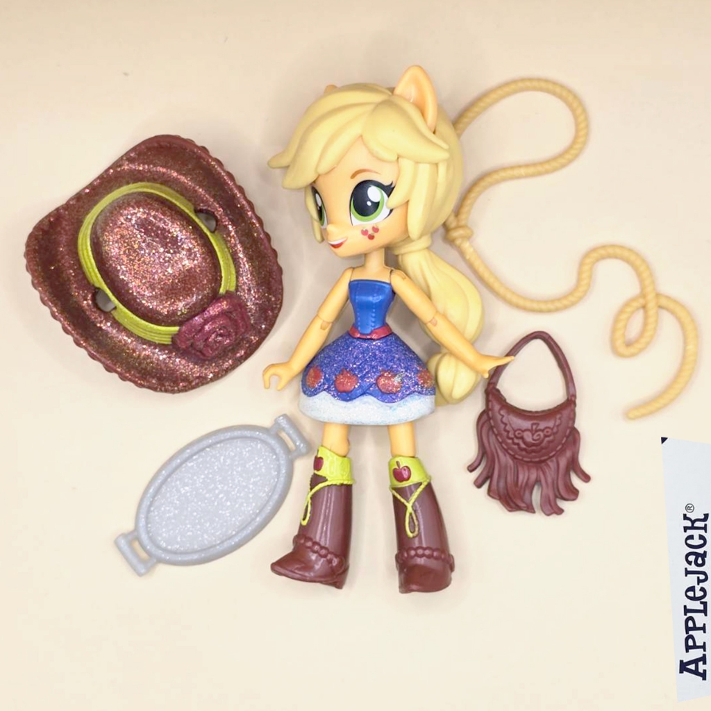 [มือสอง] My Little Pony Equestria AppleJack School Dance Set | Shopee ...