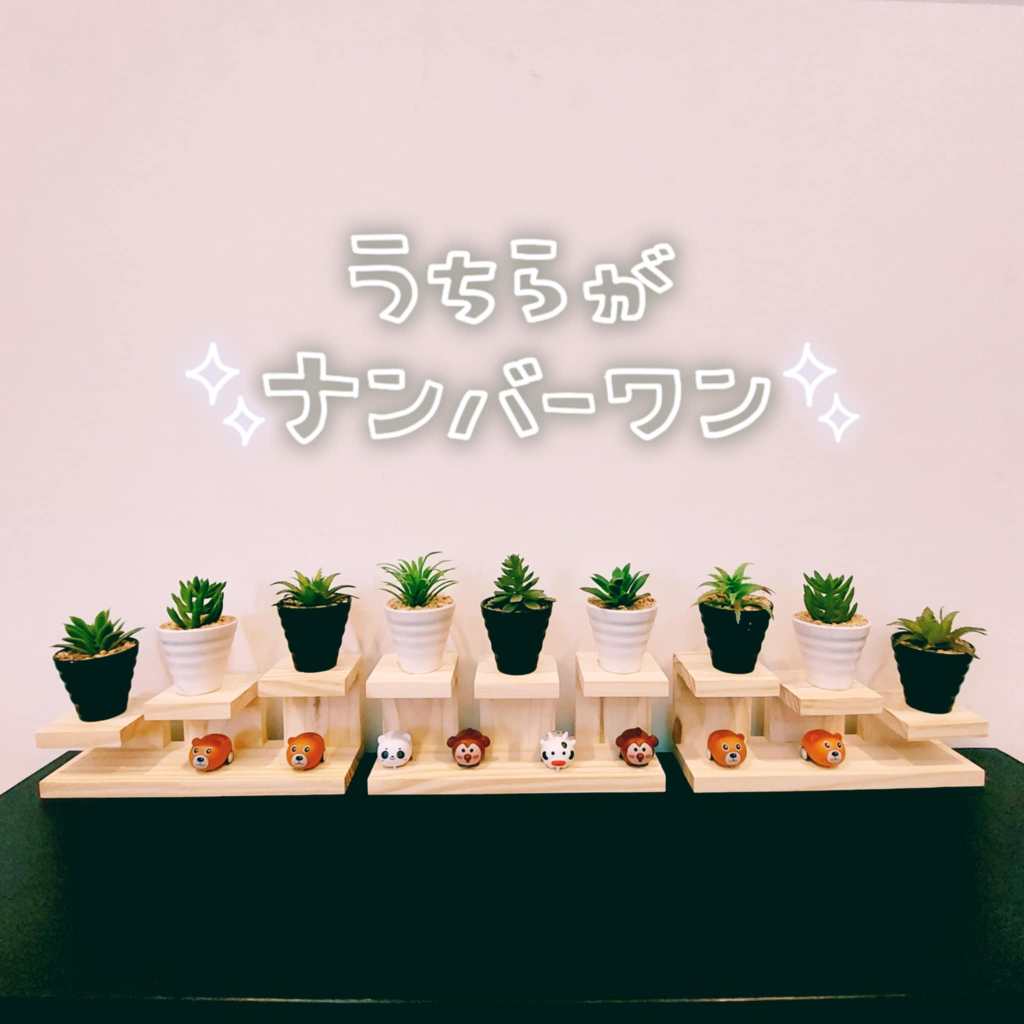 ชั้นวางของ ยกชุด 3ชิ้น ชั้นวางโมเดล วางกระบองเพชร แคคตัส หรือของโชว์ S074 | Shopee Thailand