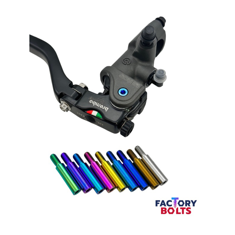 Factory-Bolts ไทเทเนียม สลัก Rcs ทรงเดิม สำหรับ Brembo | Shopee Thailand