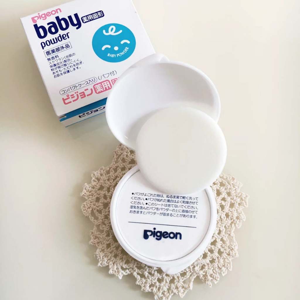 Pigeon Baby Powder Pressed 45g แป้งเด็กอัดแข็ง พีเจ้น BY Lalapetio ...