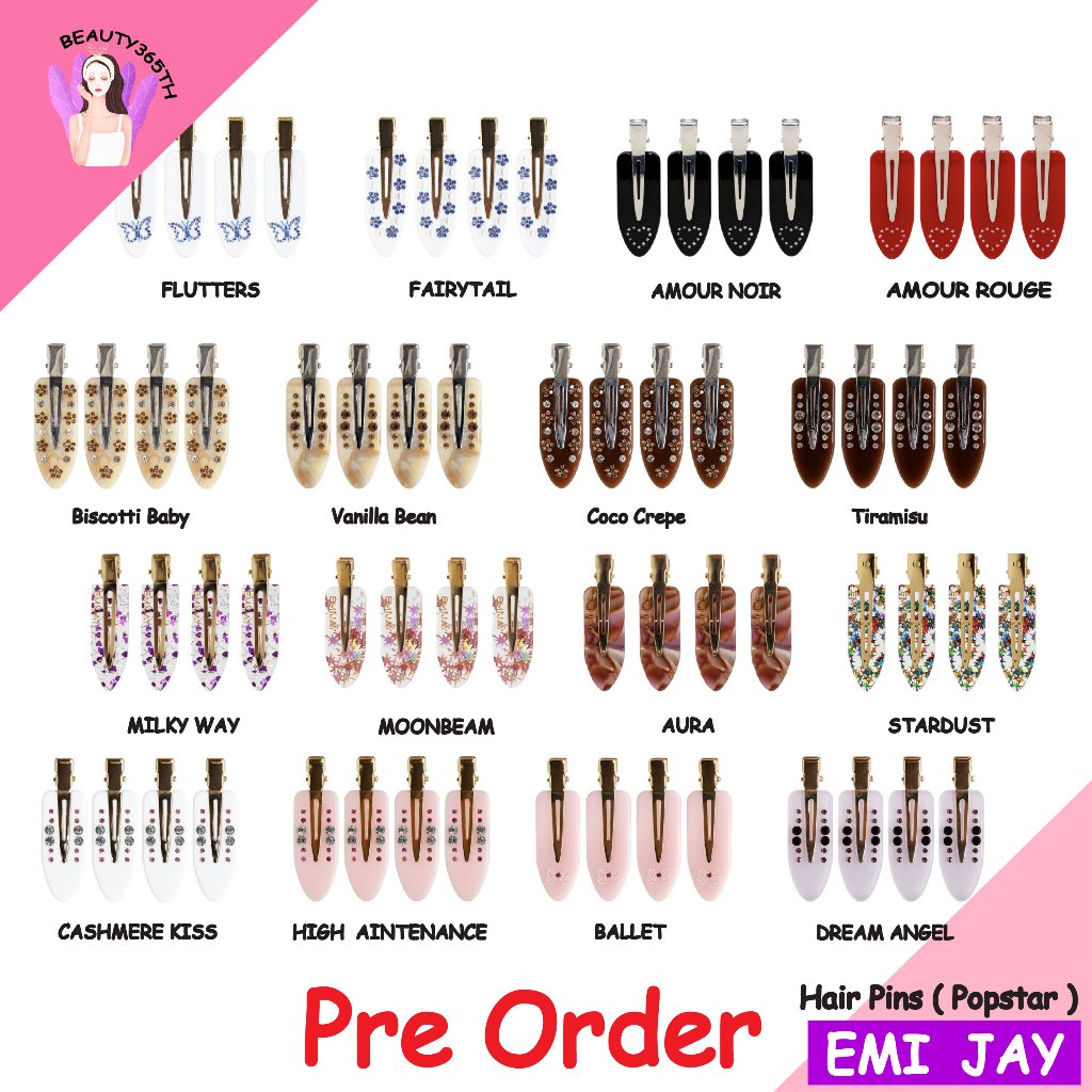 🌈พรีออเดอร์🌈 Emi Jay Hair Pins (PopStar) :ของแท้💯%เท่านั้นค่ะ | Shopee ...