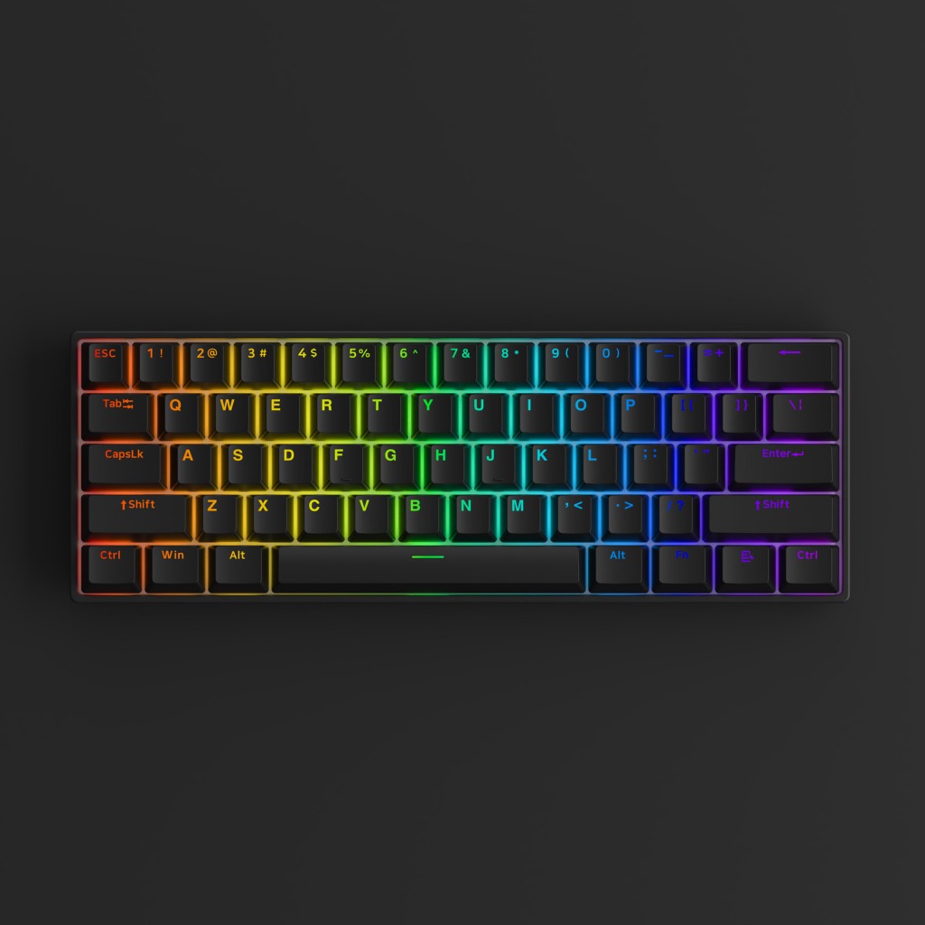 คีย์บอร์ด AKKO 3061S HE Shine-Through 8K Magnetic switch RGB Keyboard ...
