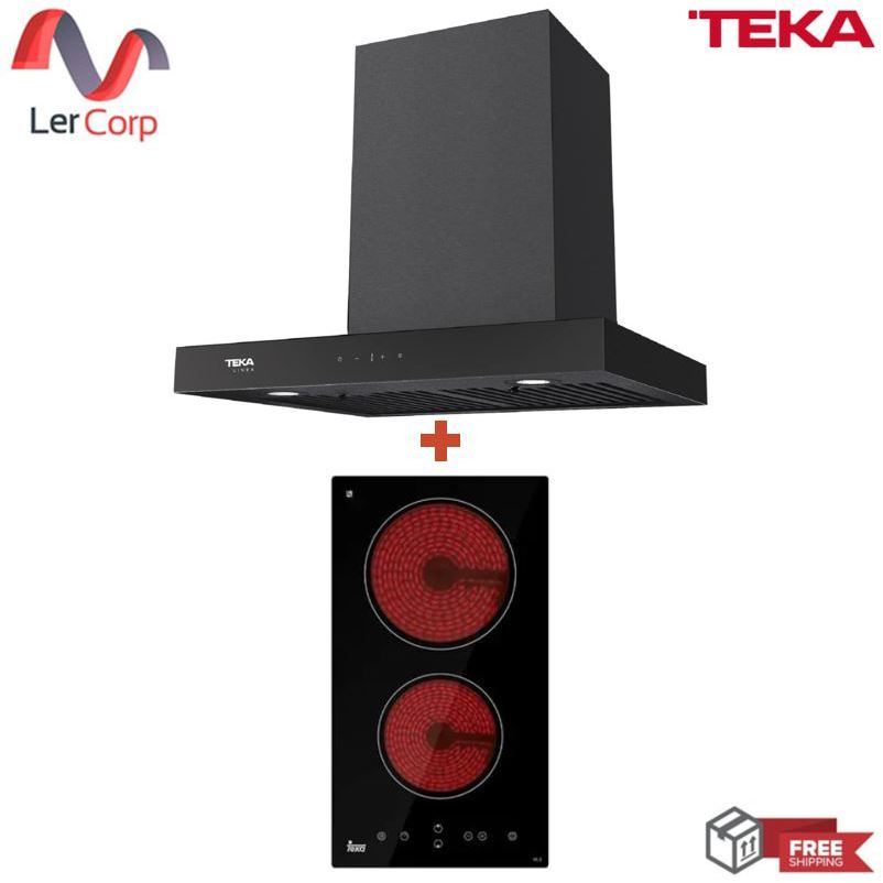 (Teka) เครื่องดูดควัน รุ่น LDH TC 60 BK + เตาไฟฟ้า รุ่น VE2 SC | Shopee ...