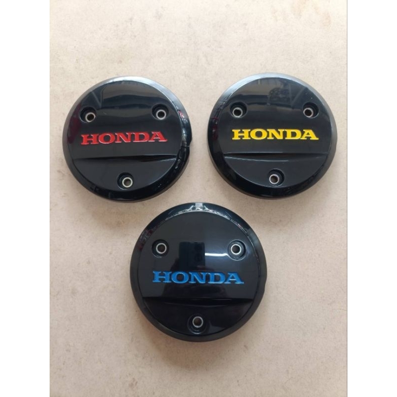 ฝาครอบด้านขวา ฝากันความร้อนเครื่อง Honda แท้ ฝากลมครอบครัช โลโก้ Honda ...