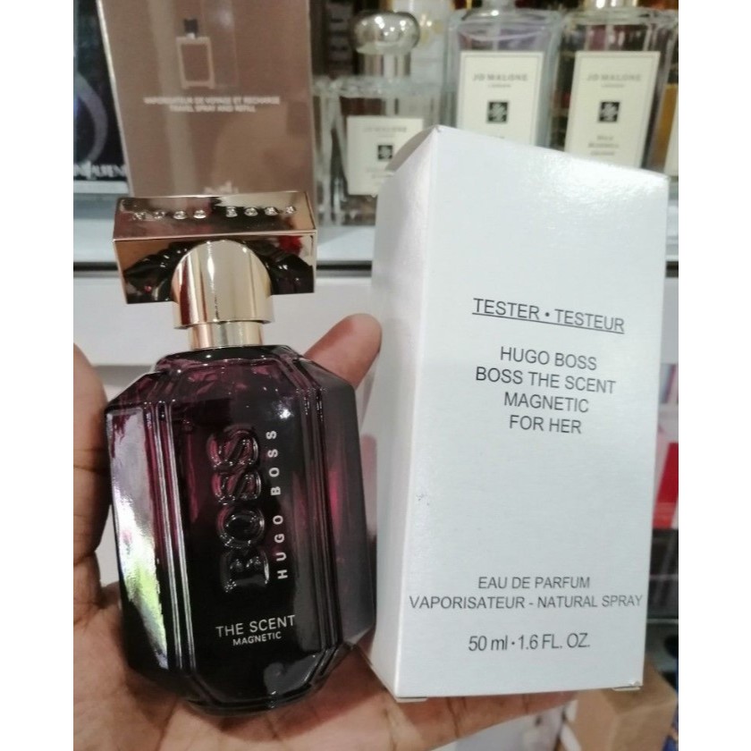 ของแท้!!! Hugo Boss The Scent for her Magnetic EDP 50ml Tester box ของ ...