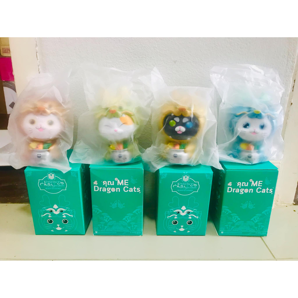 ART TOY มังแมว ธกส คุณ Me Dragon Cats (ของใหม่ในกล่อง) ทั้ง 4 แบบ ...