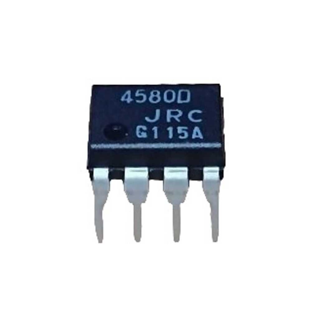 NJM4580D 4580D DUAL OPERATIONAL AMPLIFIER IC ไอซี ยี่ห้อ JRC | Shopee Thailand