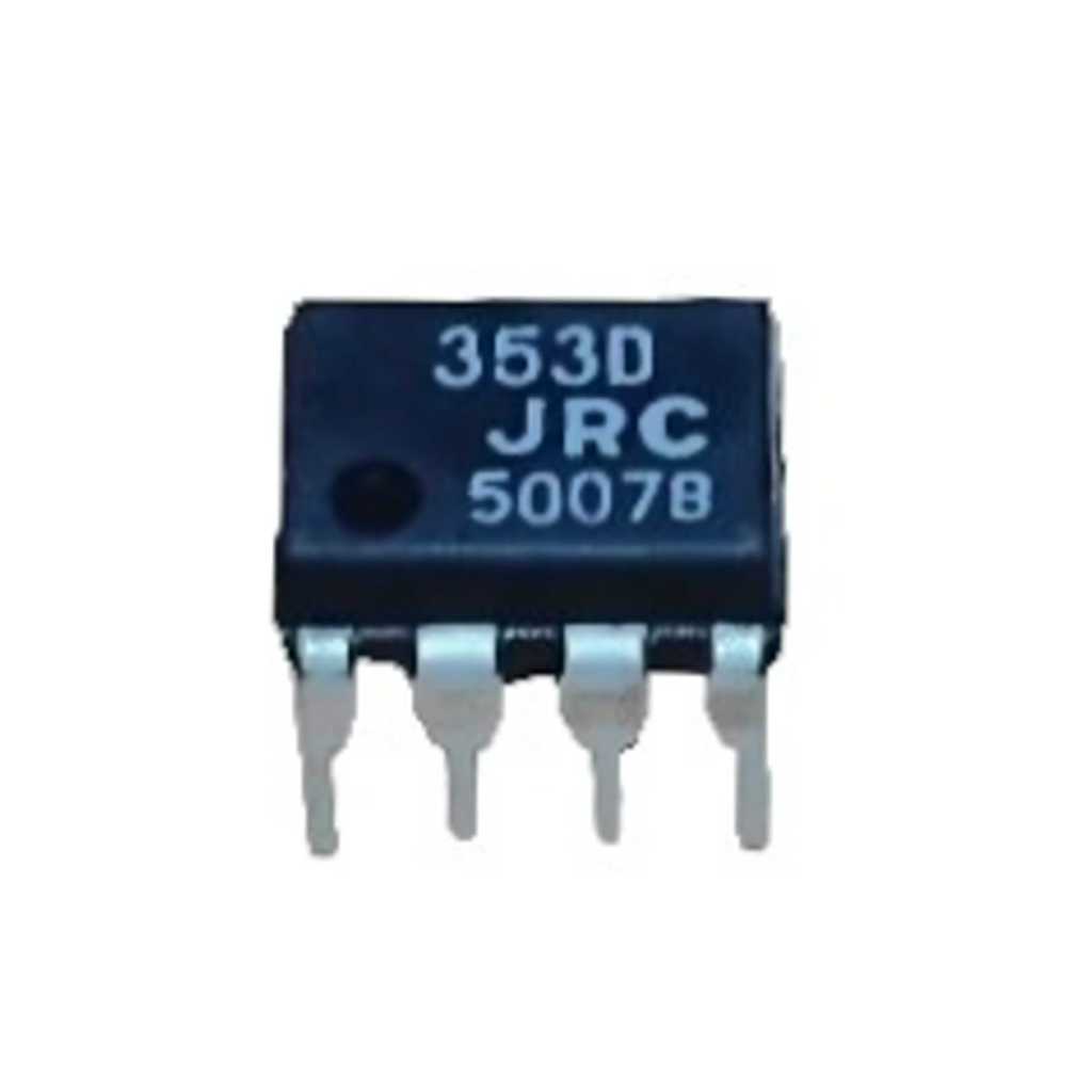 NJM353D 353D DUAL J-FET INPUT OPERATIONAL AMPLIFIER IC ไอซี ยี่ห้อ JRC ...
