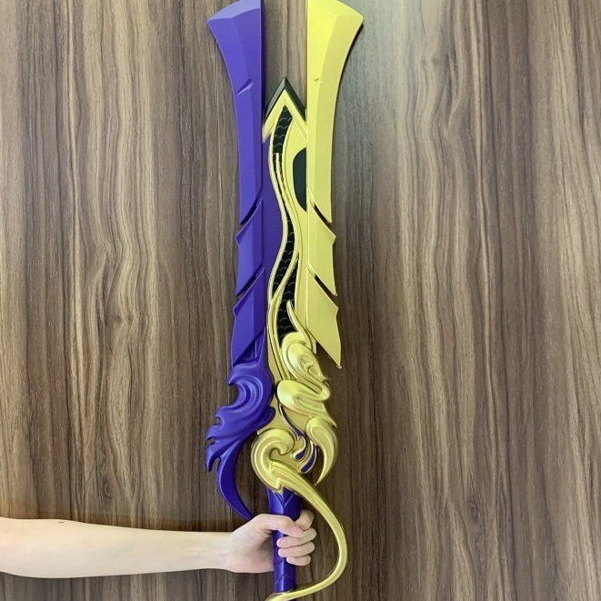One Mind God Demon Sword King Qinglian Arthur Sword อุปกรณ์ประกอบฉากยาง ...