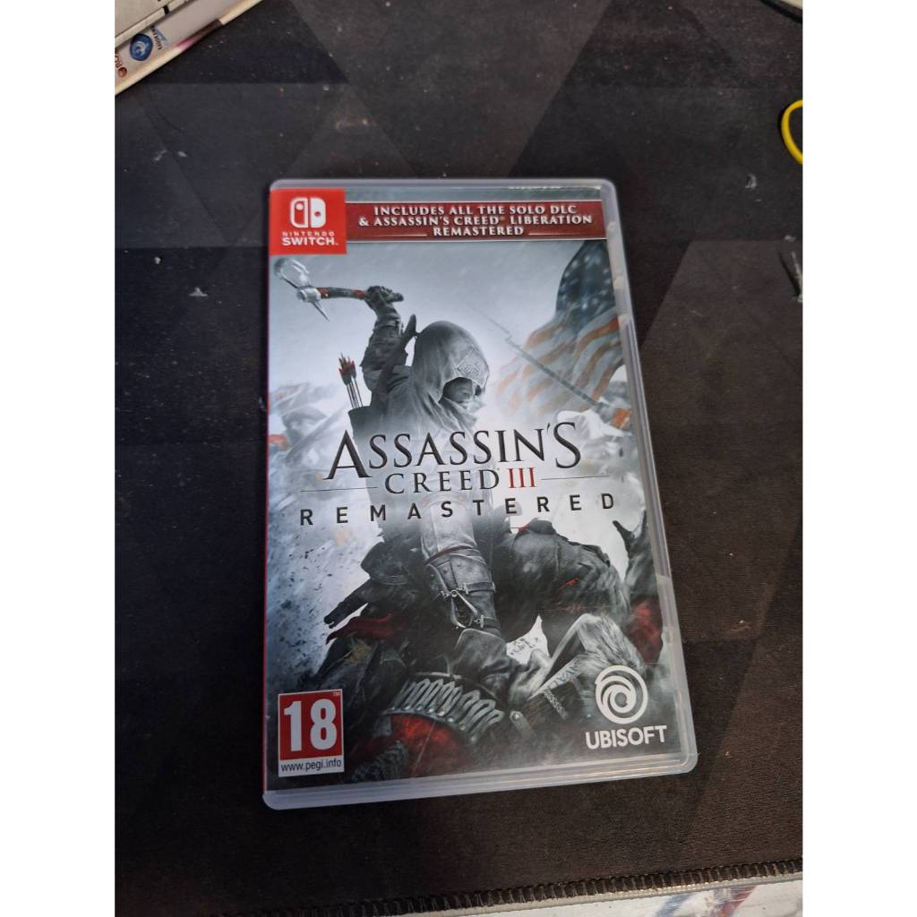[nintendo switch] assassin's creed III remastered มือสอง | Shopee Thailand