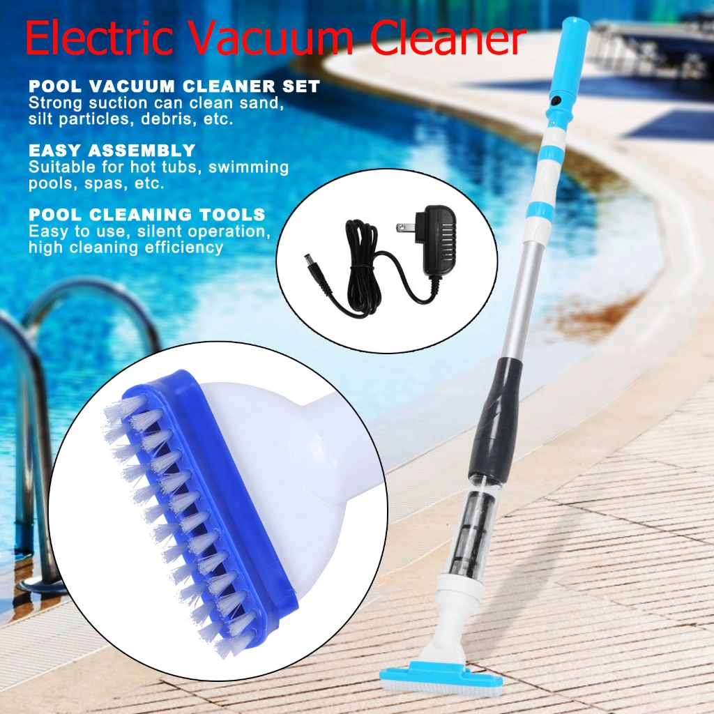 🔥Electric Swimming Pool Vacuum Cleaner Battery Powered Pool Cleaner Hot ...